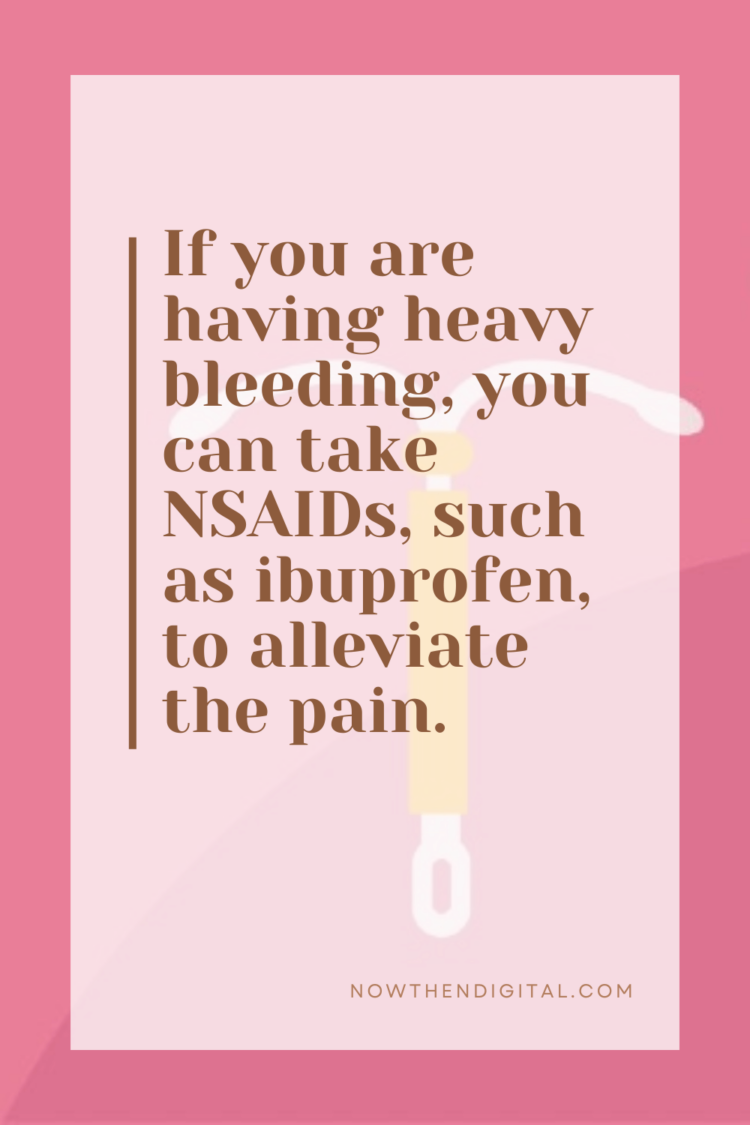 How to Deal With Bleeding After IUD Insertion - Now Then Digital