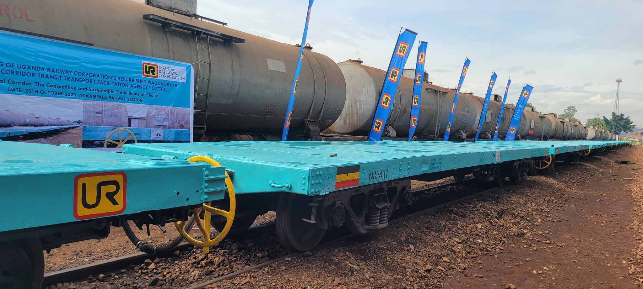 Uganda Railways Welcomes 20 Refurbished Wagons to Boost Cargo Transport ...